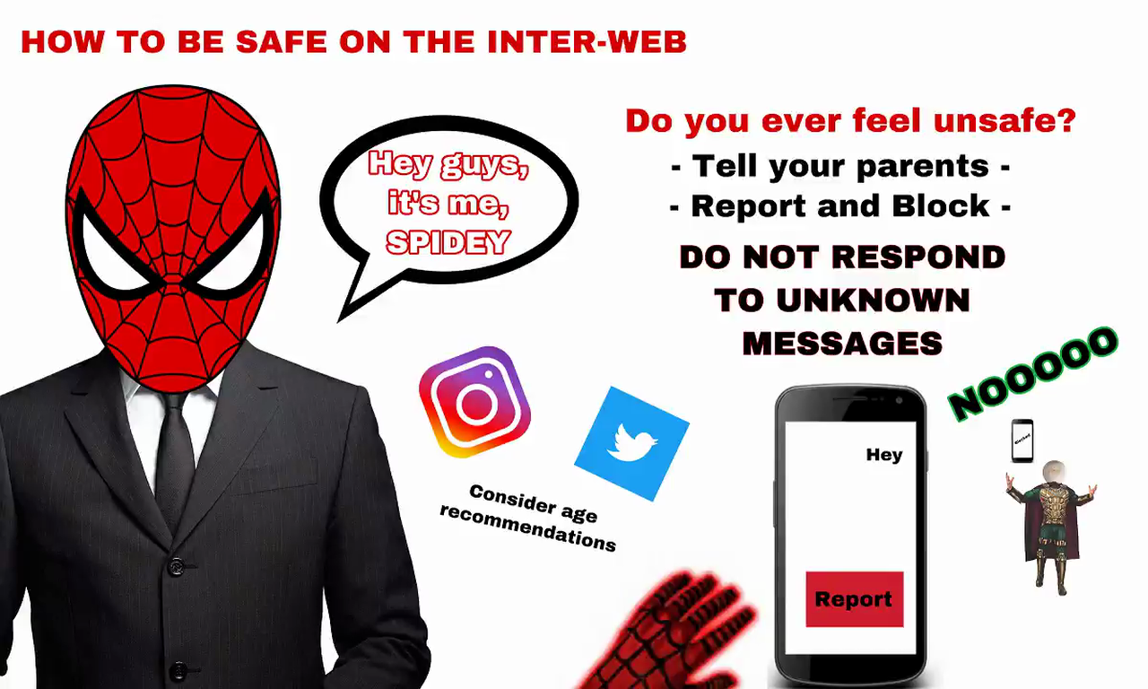 Spidey’s Guide to The Inter-Web – AU – Whats Your Story